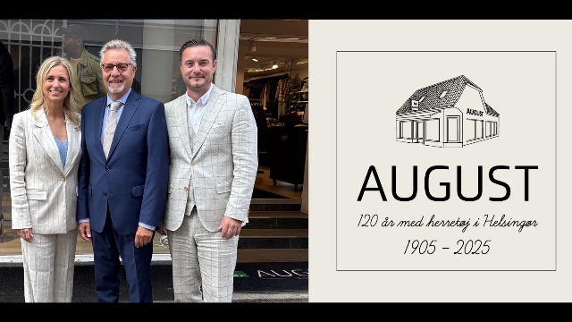 120 års jubilæumsfest hos Mr August - Det Sker i Helsingør